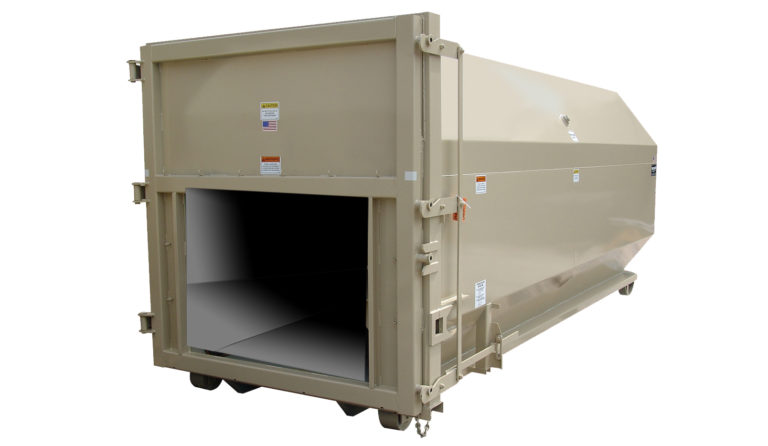 Self-Contained Roll Off Compactor — kmG Hauling